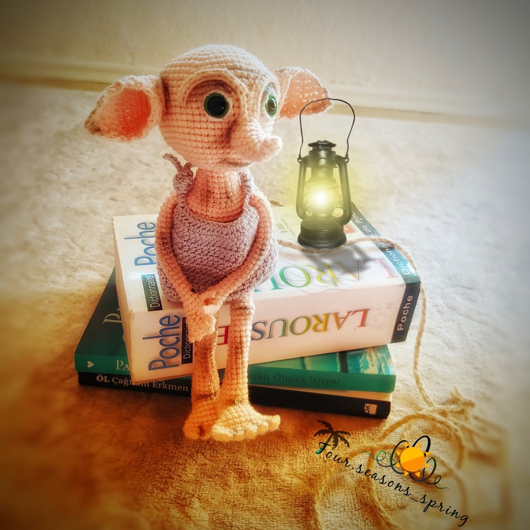 DWARF DOBBY Toy Doll Crochet Pattern in English Language - Etsy