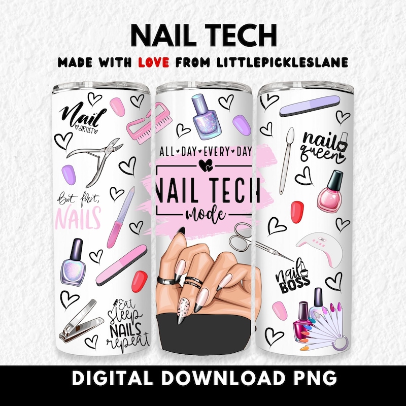 Cute Tumbler Nails - Etsy