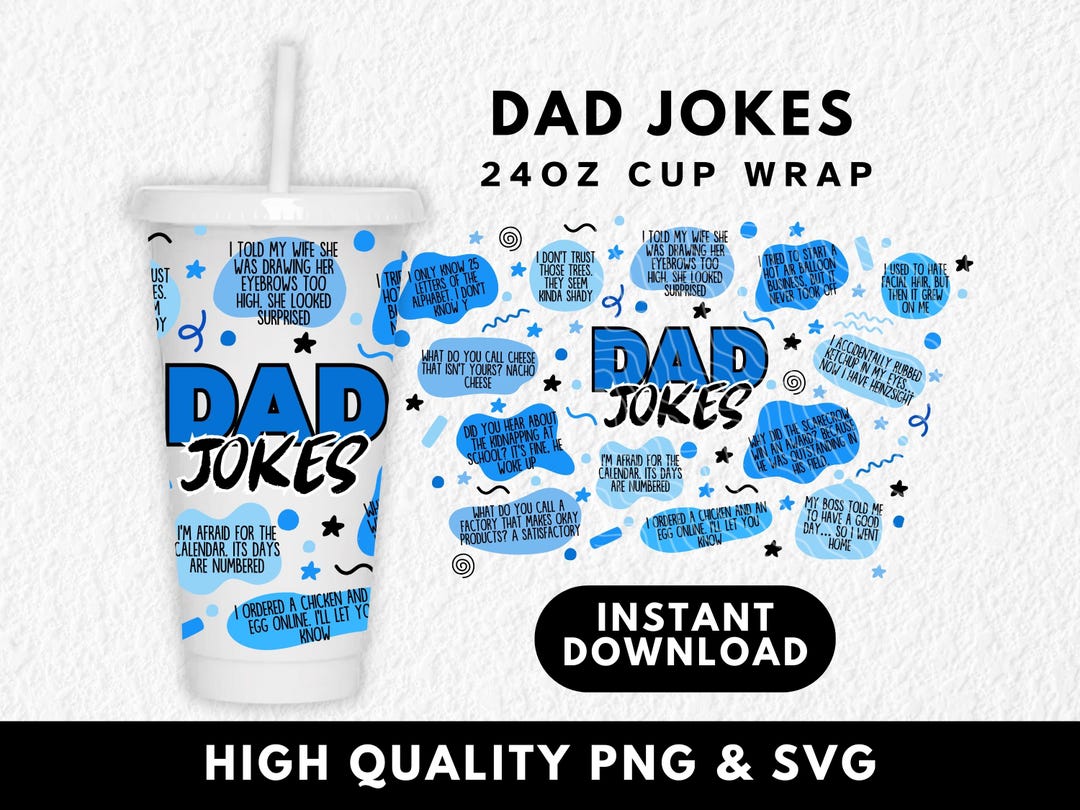 Fathers Day Plastic Cold Cup Wrap PNG, 24oz Tumbler Cups Cricut SVG ...