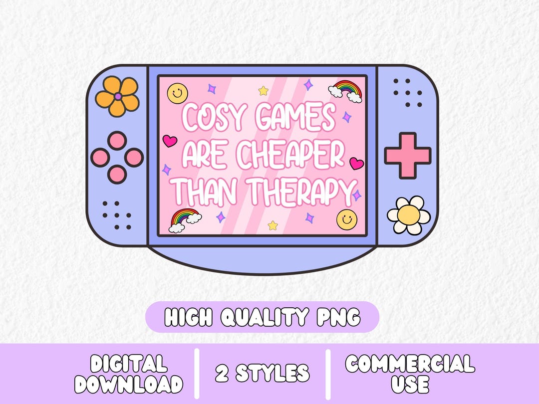 Girl Gamer Trendy Stickers Png | Funny Digital Sticker for Keychains ...