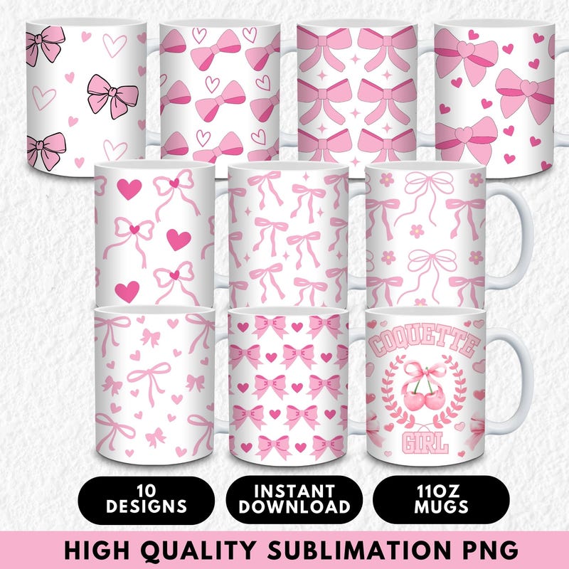 Pink Wall Prints Coffee - Etsy UK