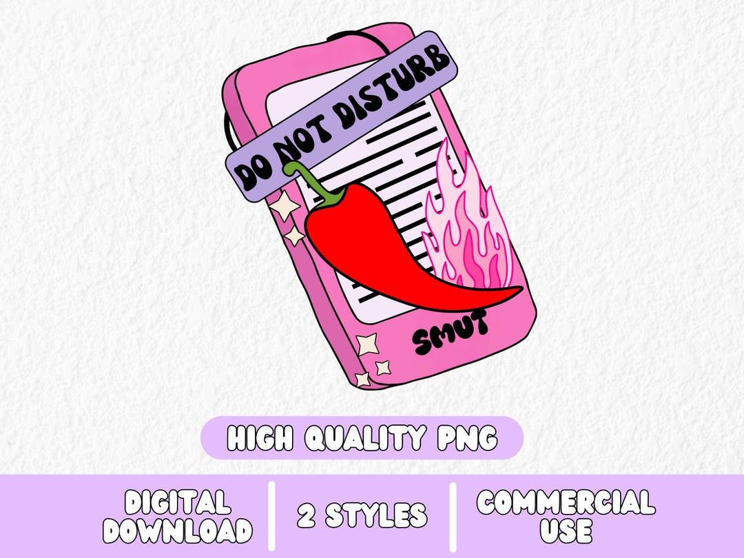 Bookish Smut Kindle Sticker PNG: Funny Meme (digital Download) - Etsy