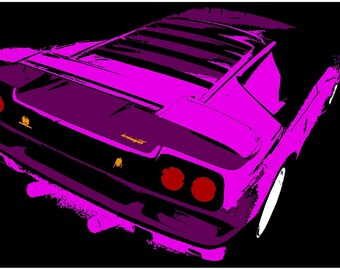 Lamborghini Diablo Poster - Etsy UK