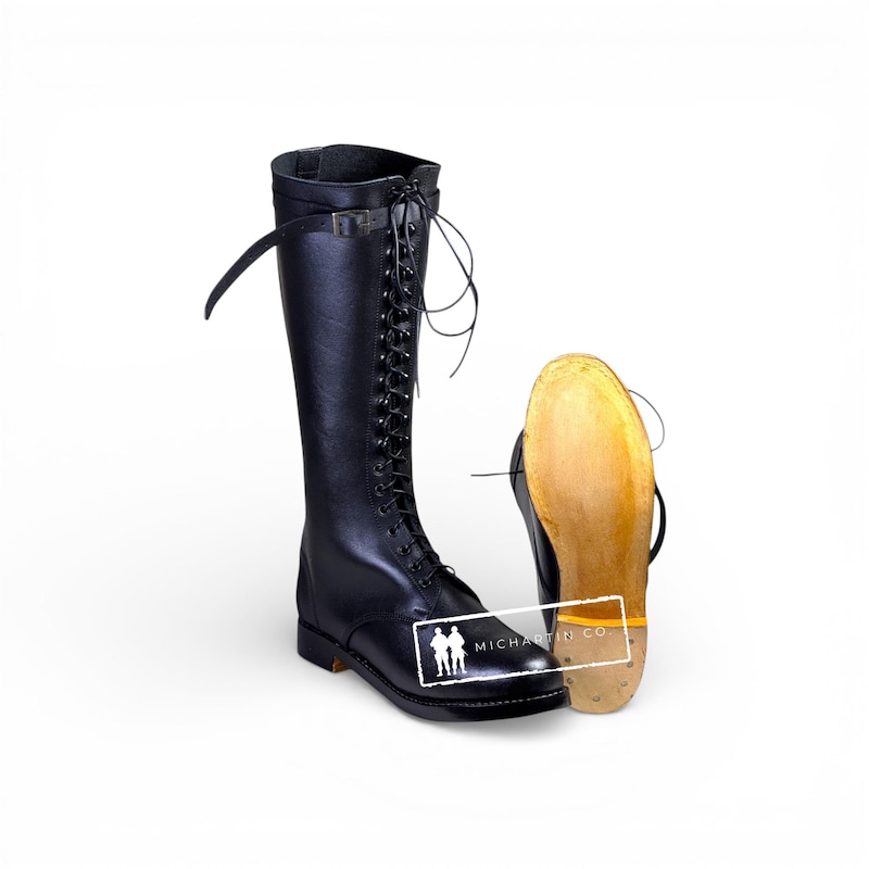 Victorian Knee Lace Boots - Etsy