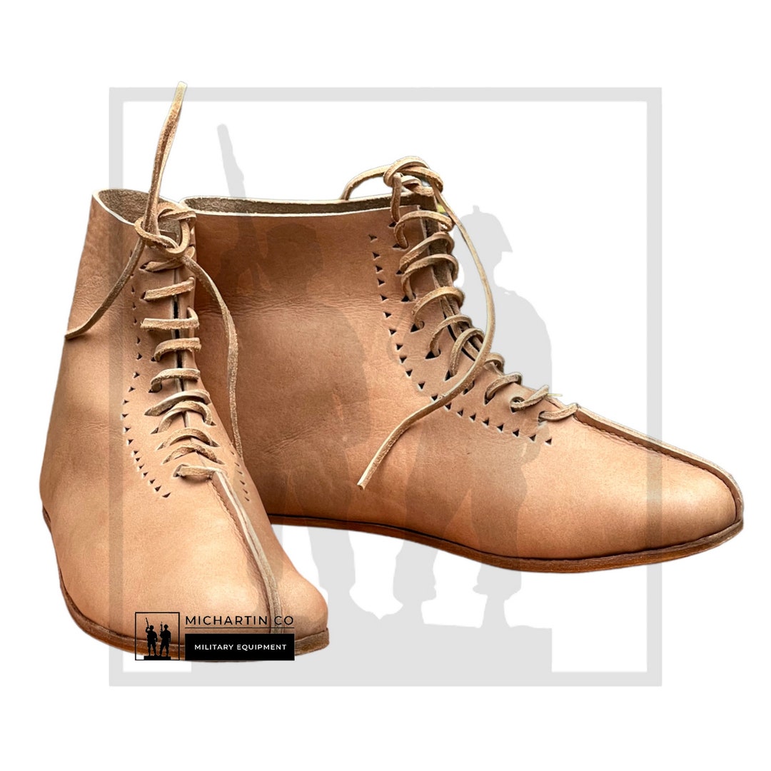 Handmade Medieval Shoe, Cosplay Viking Theatre Drama Shoes, Pirate ...