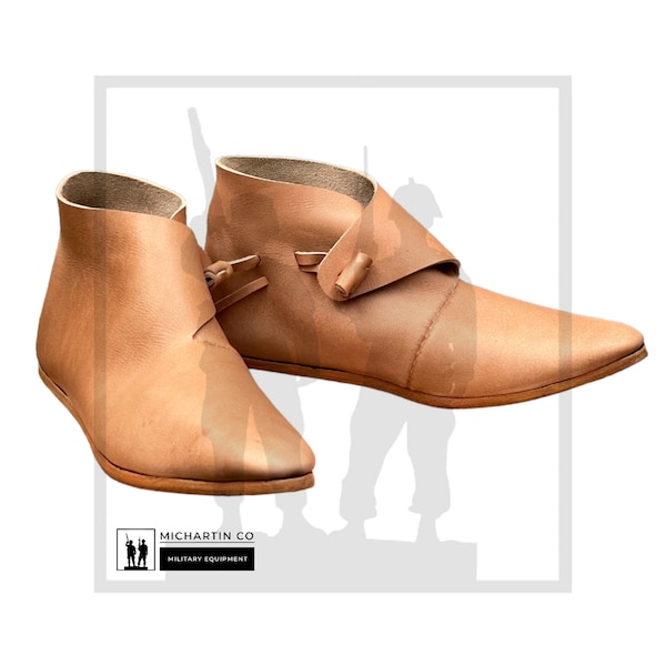 Medieval Toggle Shoes - Etsy