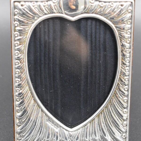 Silver Heart Frame - Etsy