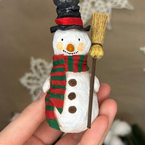 Cotton Snowman - Etsy