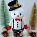 Crochet Pattern PDF ENGLISH Snowman Snowy Amigurumi Tutorial Plushies ...