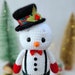 Crochet Pattern PDF ENGLISH Snowman Snowy Amigurumi Tutorial Plushies ...