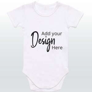 Personalised Onesie | Design Your Own | Custom | Announcements | Baby ...