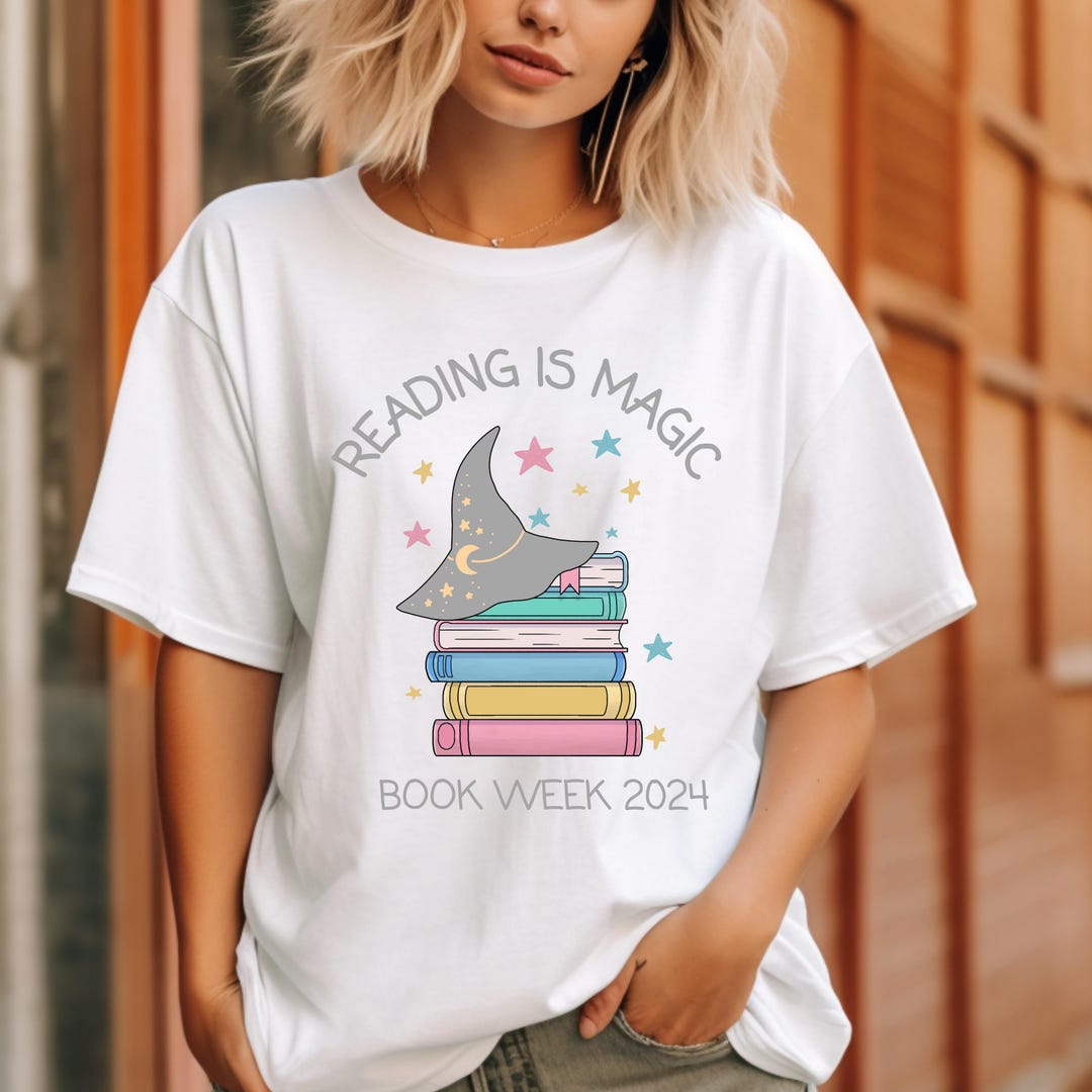 Reading is Magic T-shirt | Book Week August Shirt | Unisex Book Week ...