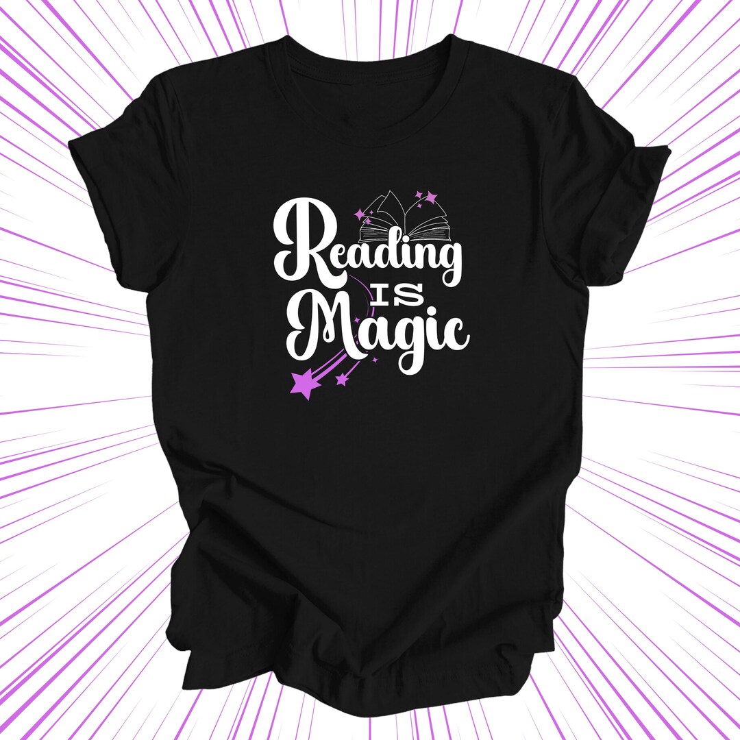 Reading is Magic T-shirt | Book Week August Shirt | Unisex Book Week ...