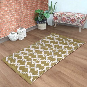 Minimalist Cotton Door Mats Machine Washable Cotton Entry Mats ...