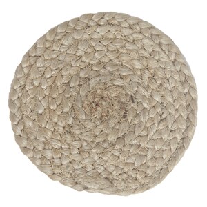 Set of 4 Jute Coaster Set Beach Rope Coasters Set Gift for Dining ...