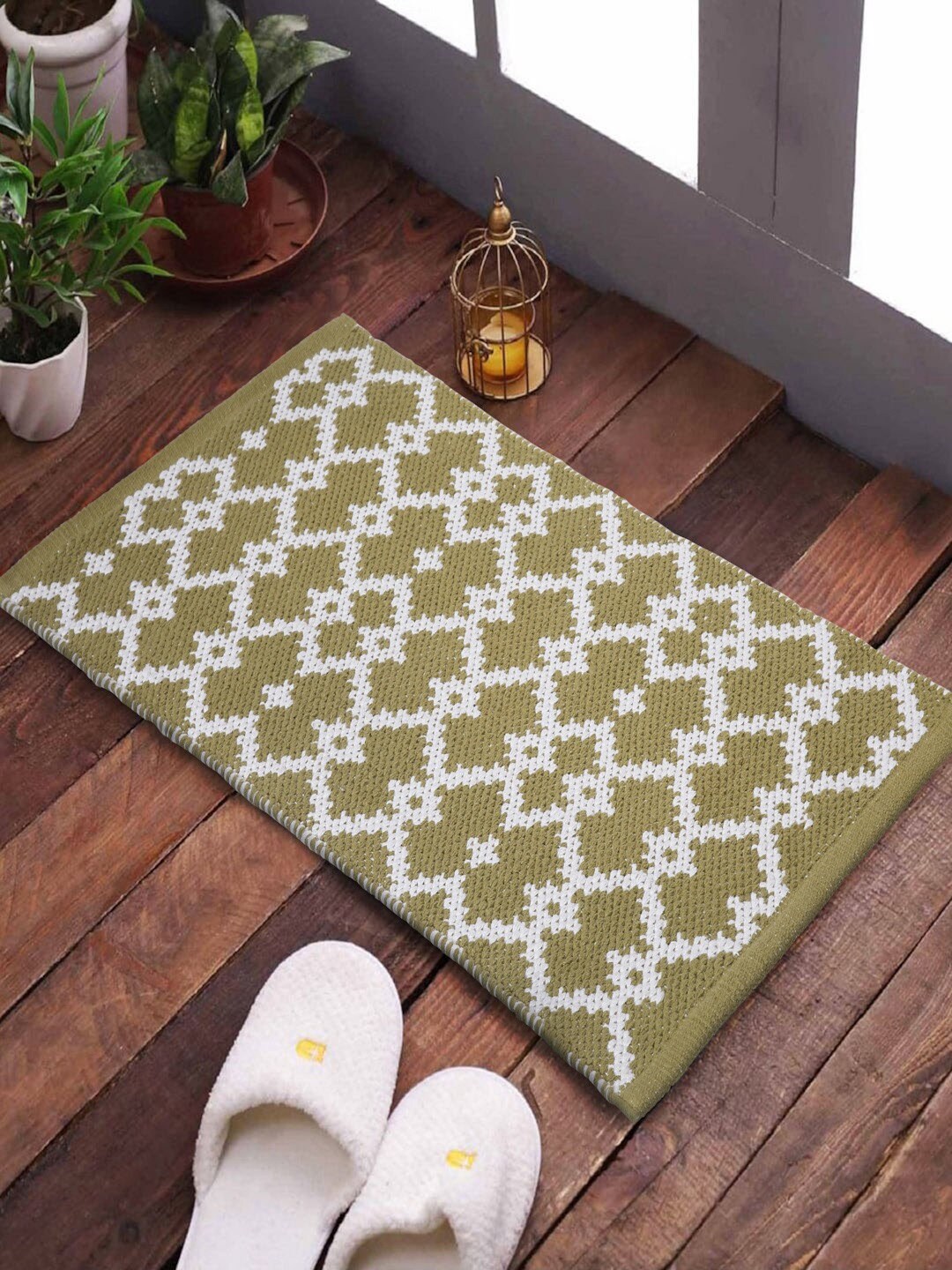 Minimalist Cotton Door Mats Machine Washable Cotton Entry Mats ...