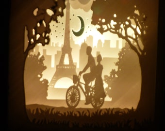 Paris Shadow Box - Etsy