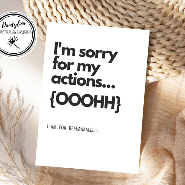 Sorry I Messed Up - Etsy
