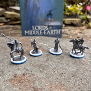 War of the Ring - Lords of Middle Earth | Miniature Base Markers | 3d ...