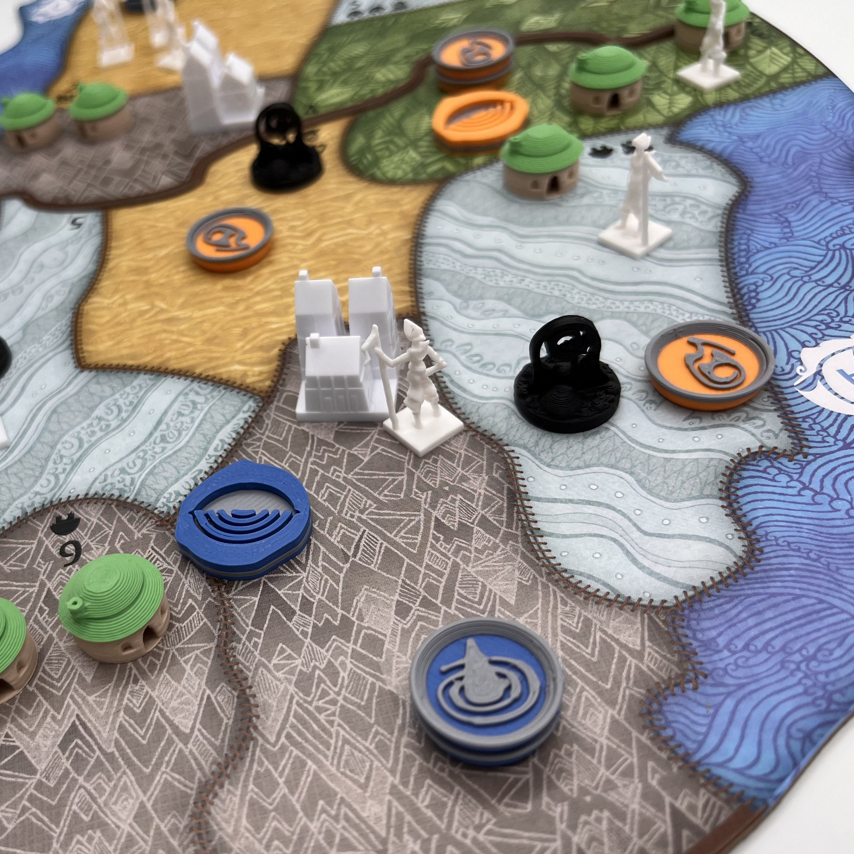 Spirit Island Compatible Token Upgrades - Board Game Accessories - Etsy