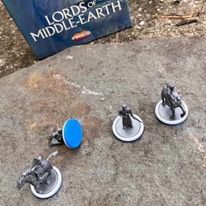 War of the Ring - Lords of Middle Earth | Miniature Base Markers | 3d ...