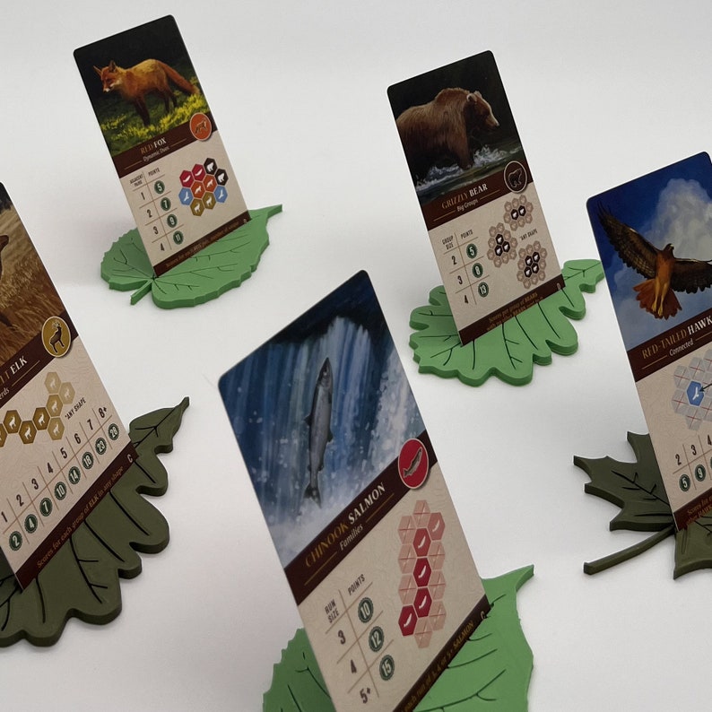 Cascadia Compatible Leaf Card Display - Nature Themed Tabletop ...