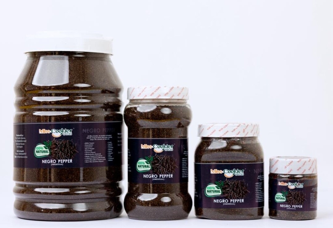 Miss Cookie Organic Spices Negro Pepper Powder (hwentea) - Etsy