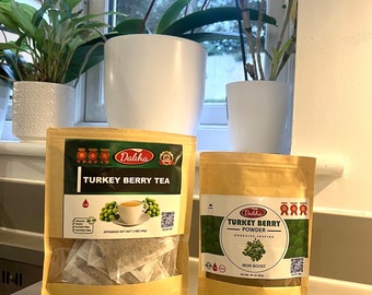 HK FOODS Turkey Berry Tea (100g) 25 TEABAGS - Etsy