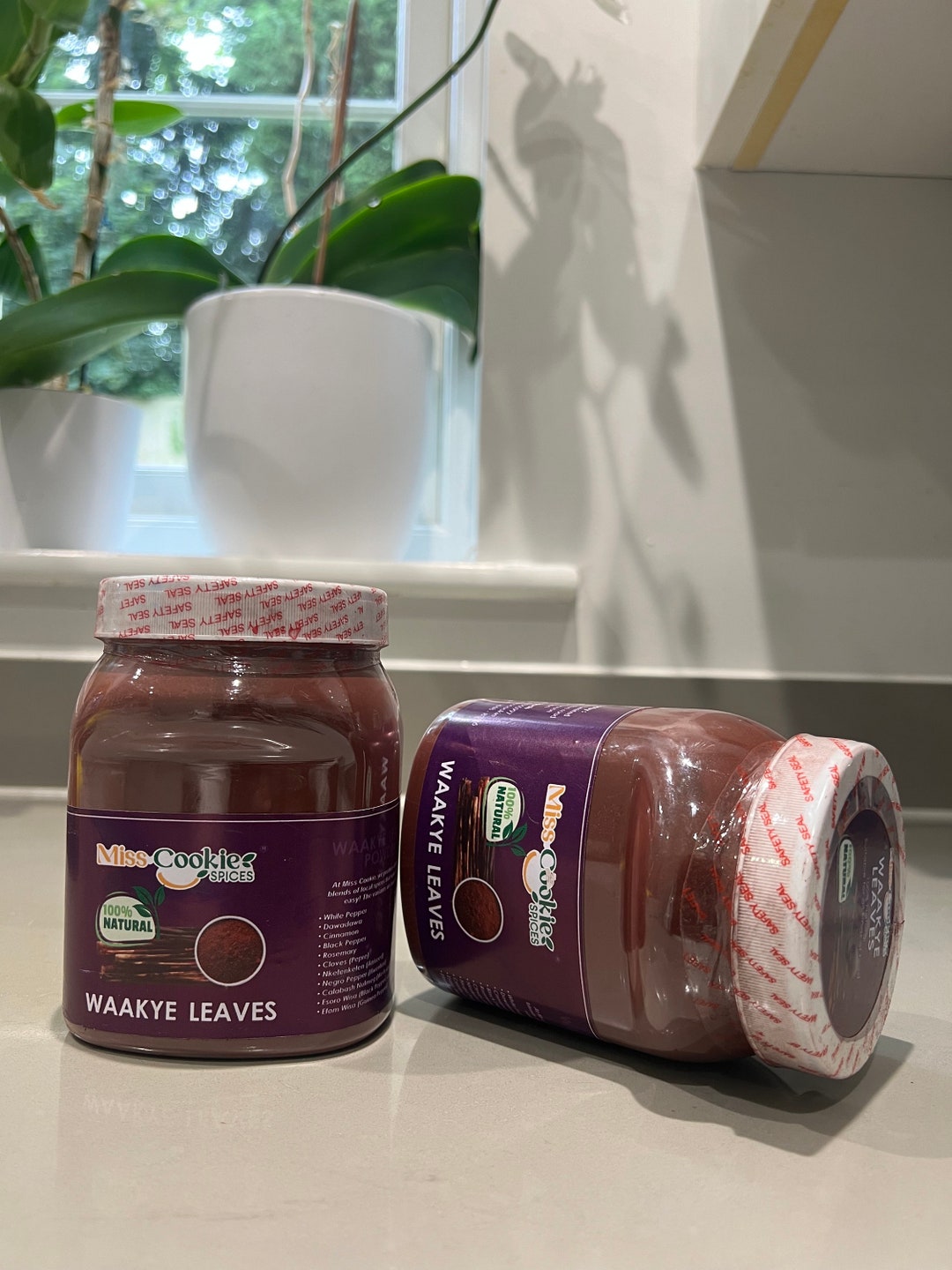 Miss Cookie Organic Spices Waakye Leaves Powder (sorghum Leaves) Medium ...