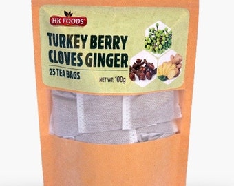 HK FOODS Turkey Berry Tea (100g) 25 TEABAGS - Etsy