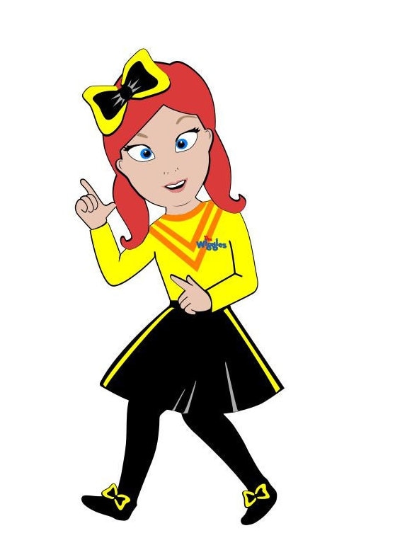 Emma Wiggle Cut File for Cricut and Vinyl Cutting Machines .svg .tif ...