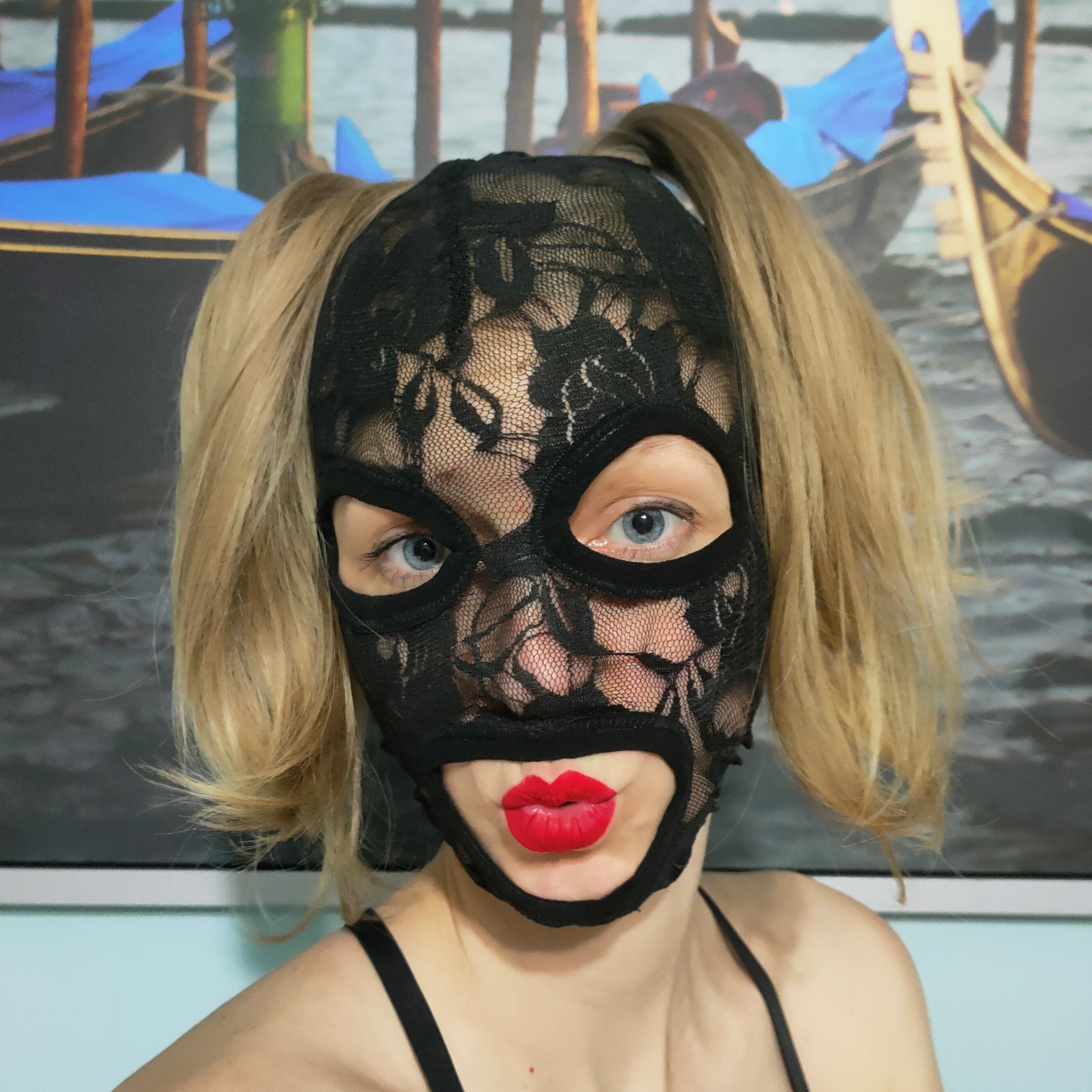 BDSM Mask, Sexy Mask, Lace Face Mask, Fetish Mask, Face Mask, Erotic Mask, Halloween Mask ...