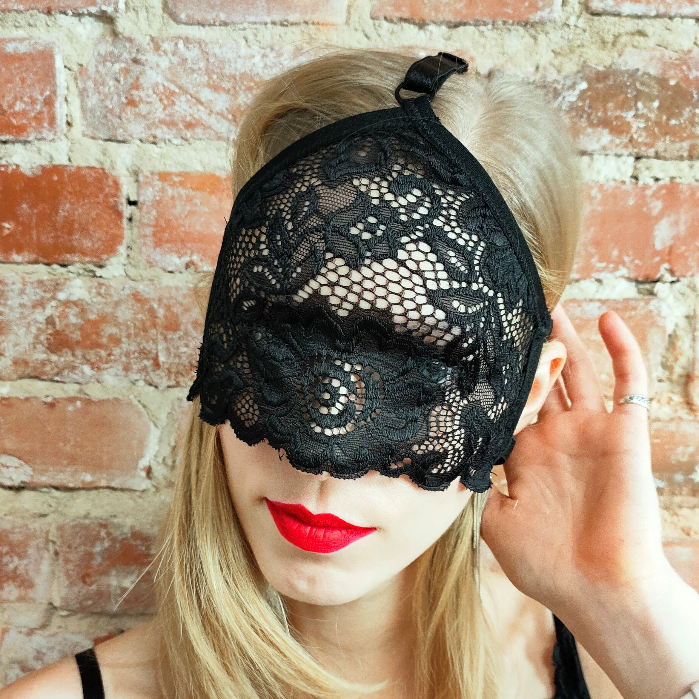 Erotic Mask, Black Mask, BDSM Mask, Woman Mask, Fetish Mask, Sexy Mask ...