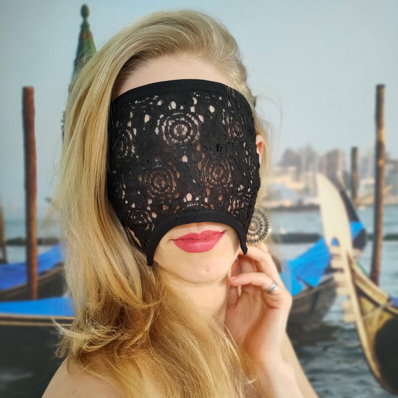 Sexy Mask Erotic Mask Black Mask BDSM Mask Woman Mask - Etsy