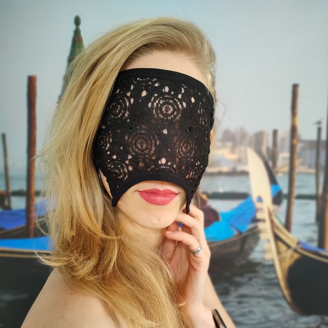 Sexy Mask Erotic Mask Black Mask BDSM Mask Woman Mask - Etsy
