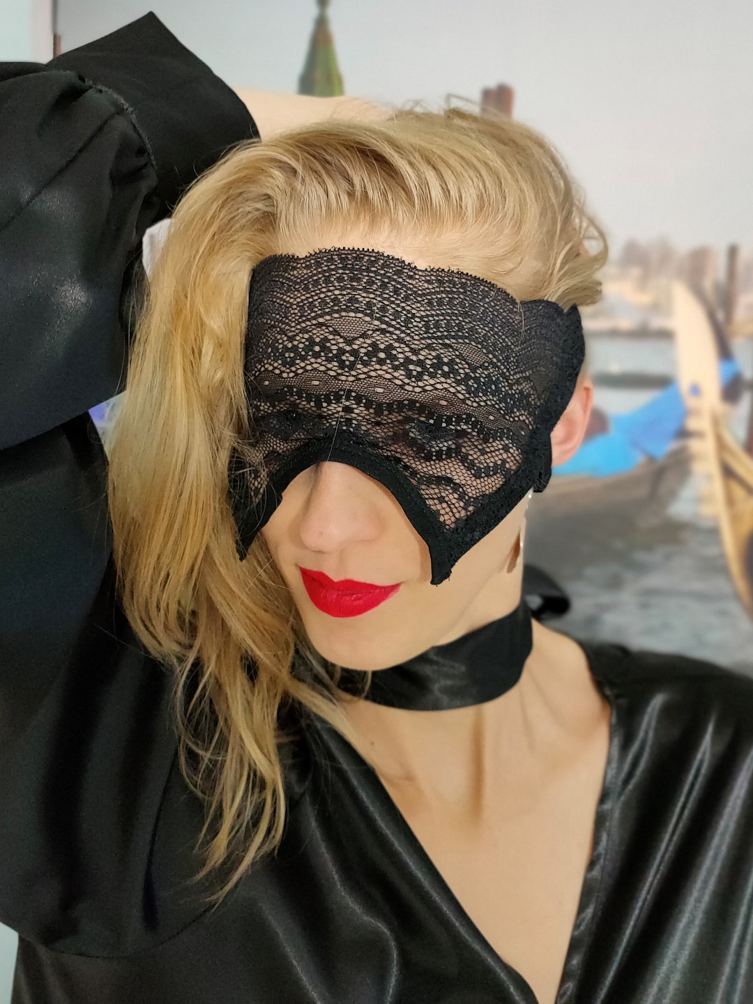Roleplay Mask Dominatrix Mask Bdsm Mask Fetish Mask Adult Game Mask