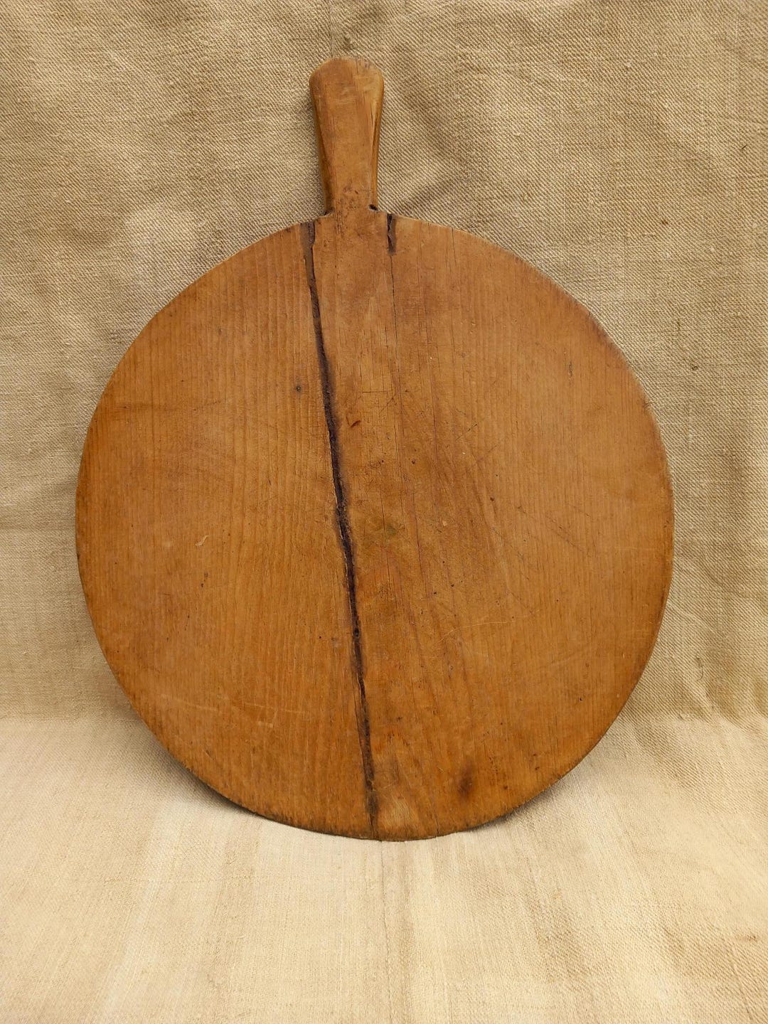 Tabla de pan vintage de panadero turco, expositor rústico de madera ...