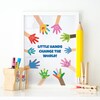 Motivational Classroom Poster | Hand + Mind Montessori Quote | Wall Art ...