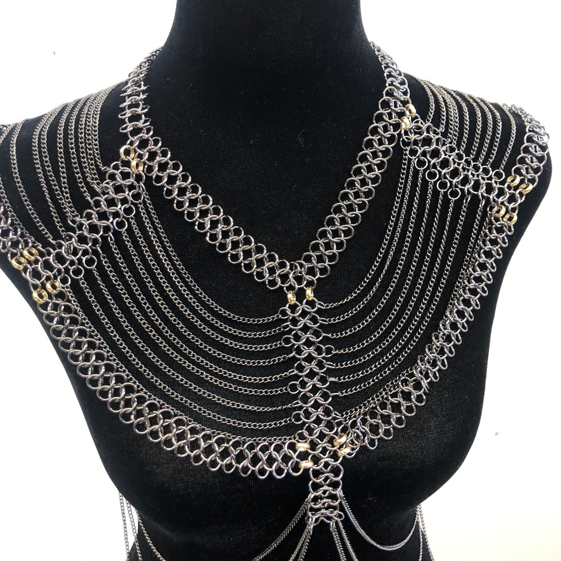 Shoulder Chain, Body Chain Shoulder Jewelry, Bodychain, Holiday Jewelry ...