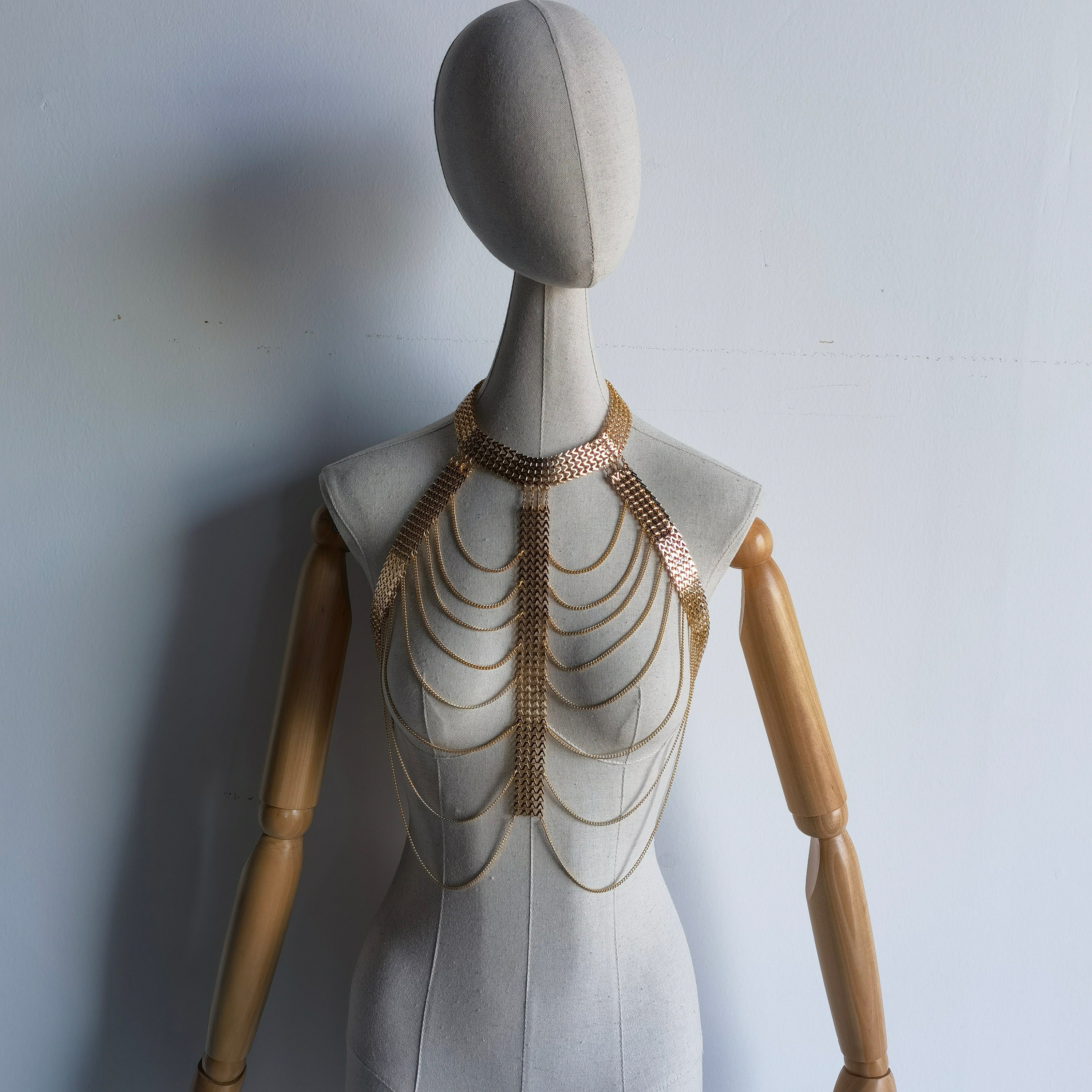 Gold Chain Top Silver Chain Bra Sexy Body Jewelry Bra - Etsy