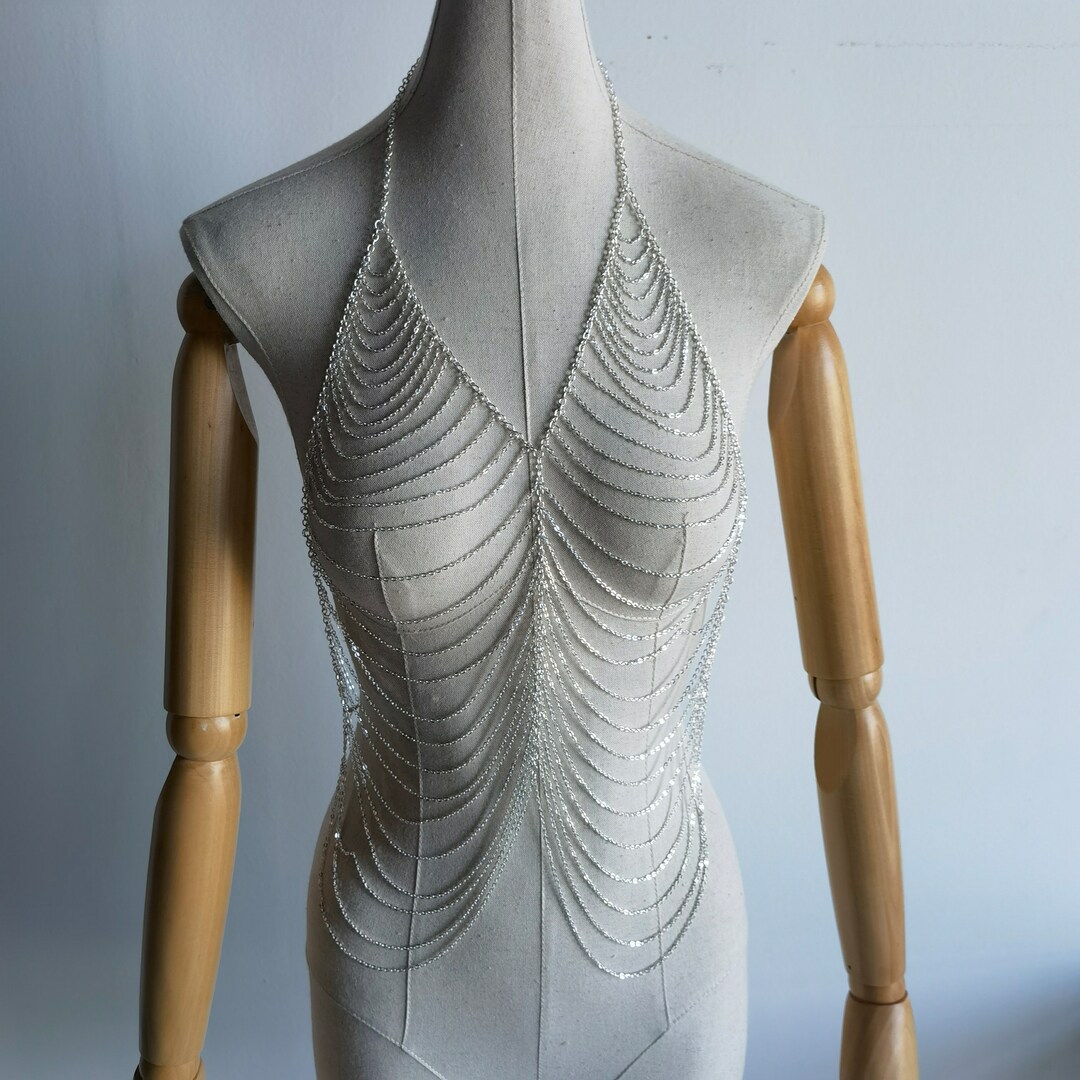 Sexy Bikini Body Chain Top - Body Chain - Body Jewelry - Etsy