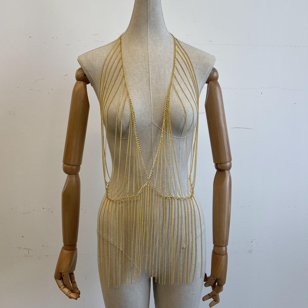 Sexy Female Body Chain Dress/body Jewelry/women's Fashion Body Chain ...