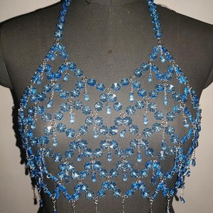 9-color Crystal Body Chain, Festival Body Chain, Gift, Exquisite Body ...