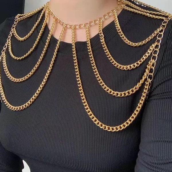 Shoulder Chain - Etsy