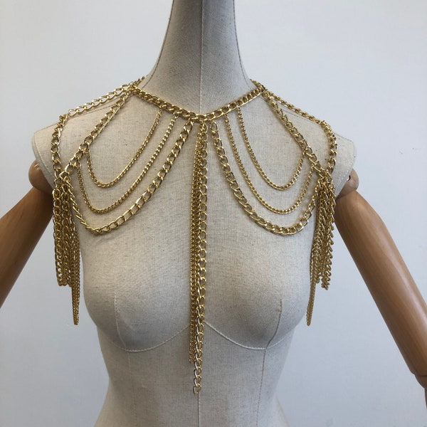 Shoulder Necklace - Etsy