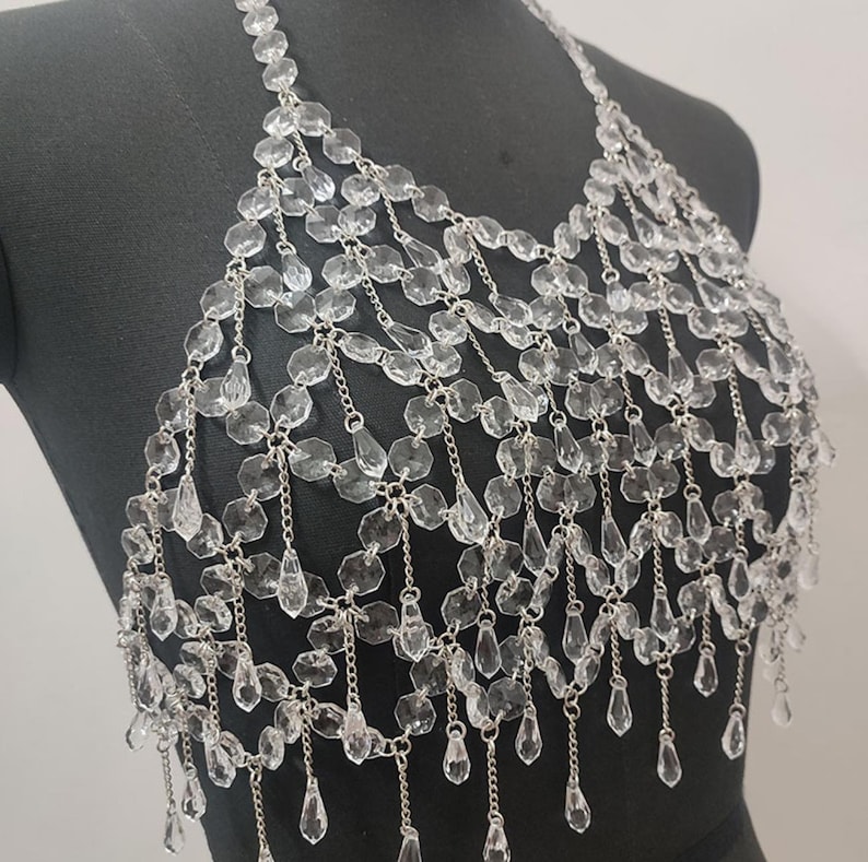 9-color Crystal Body Chain Festival Body Chain Gift - Etsy