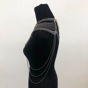 Shoulder Chain, Body Chain Shoulder Jewelry, Bodychain, Holiday Jewelry ...