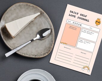 Self-care Planner Printable Self-love Journal Mental Health Worksheet ...