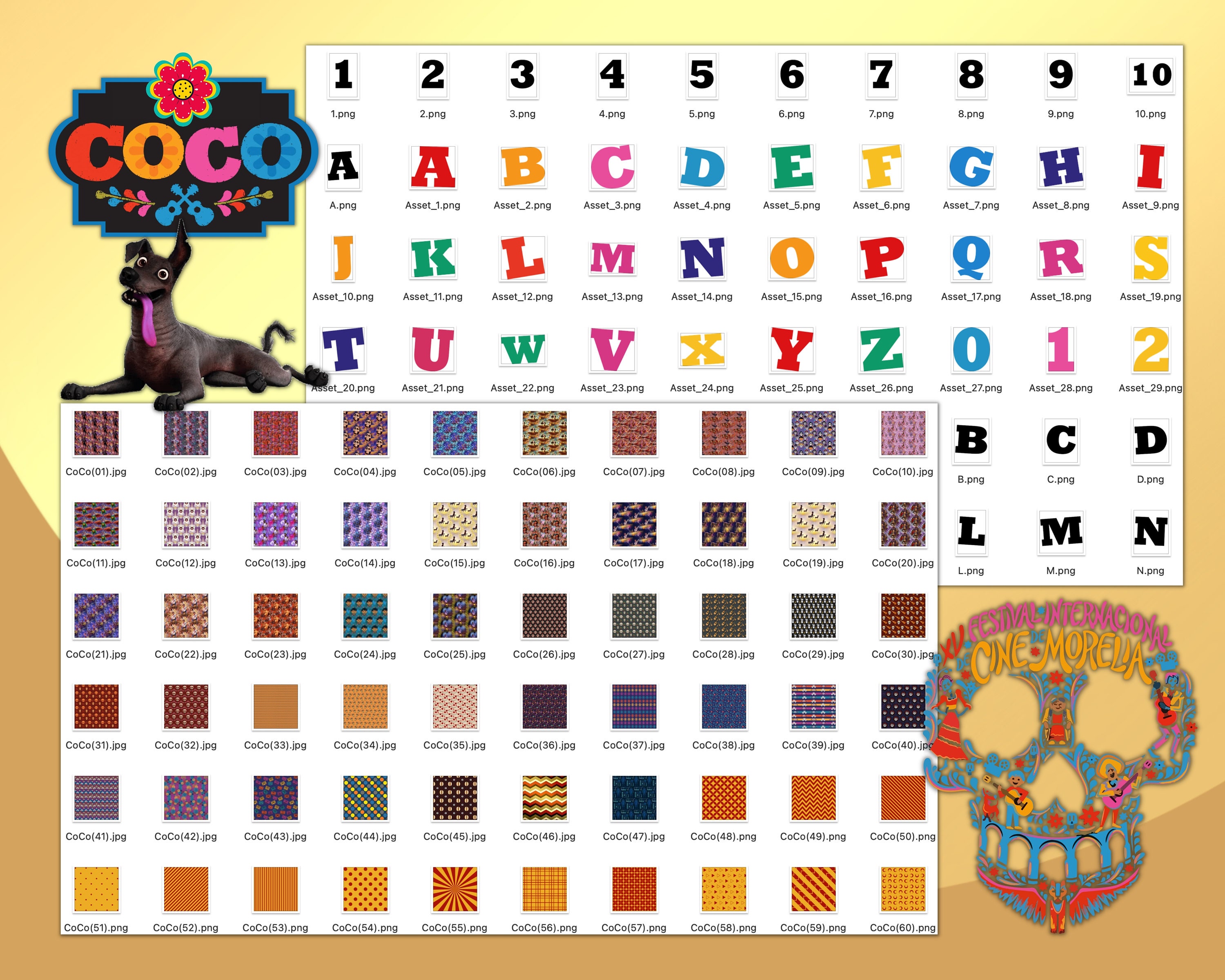 Coco Clipart PNG Miguel Rivera Coco Alphabet Coco Birthday - Etsy Australia