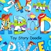 Back to School Doodle Alphabet, School PNG Letters, Teacher Alphabet ...